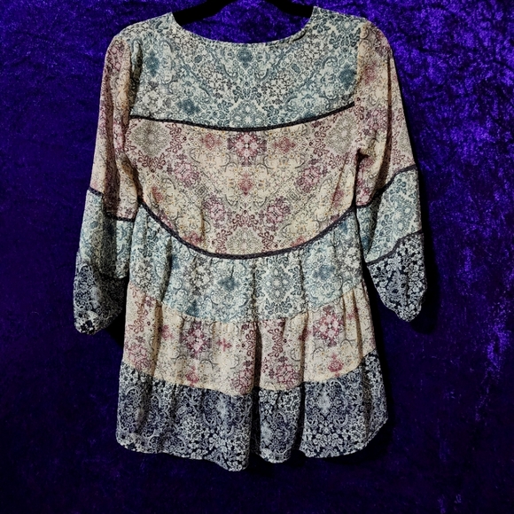 Knox Rose | Tops | Knox Rose Sheer Boho Topblouse | Poshmark